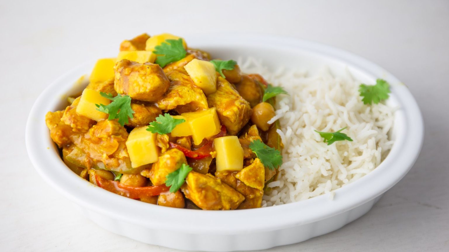 PECHUGA DE POLLO O PAVO CON SALSA DE MANGO - mariapespin.com